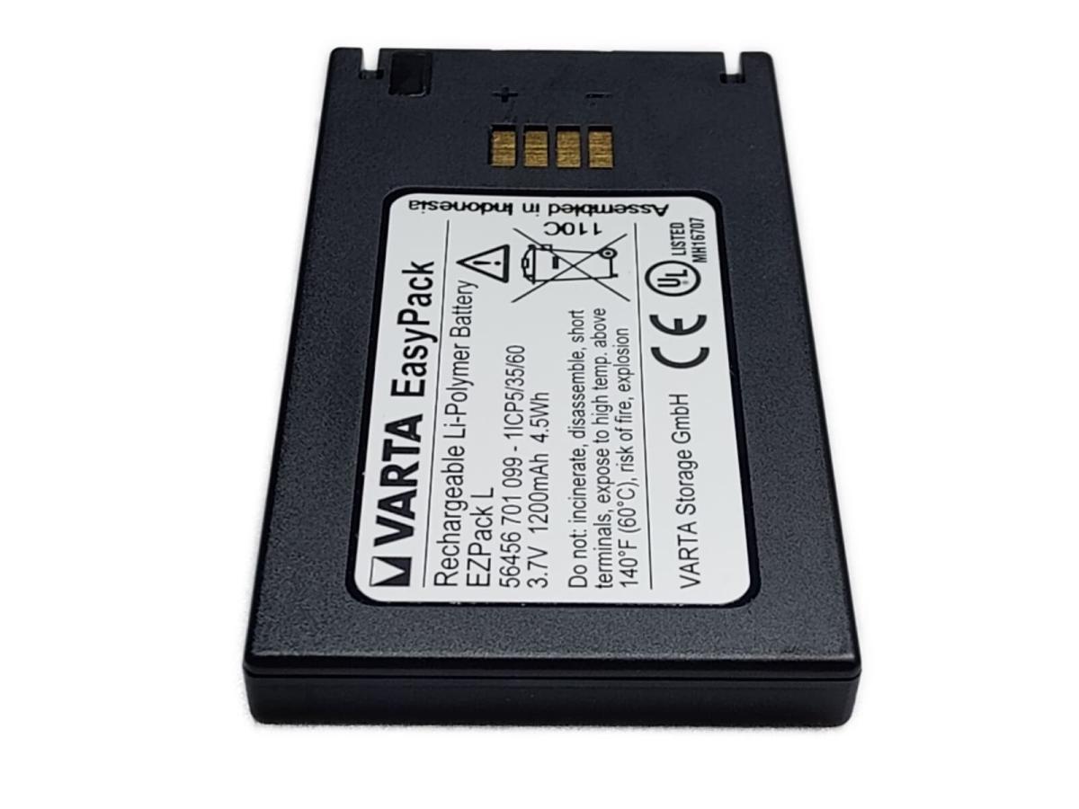 Varta Easypack L EZPack L 3,7V 1200mAh Li-Polymer Medizintechnik Akku ...